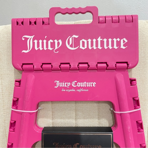 Juicy Couture | Accessories | New Juicy Couture Home Pink Foldable Step ...